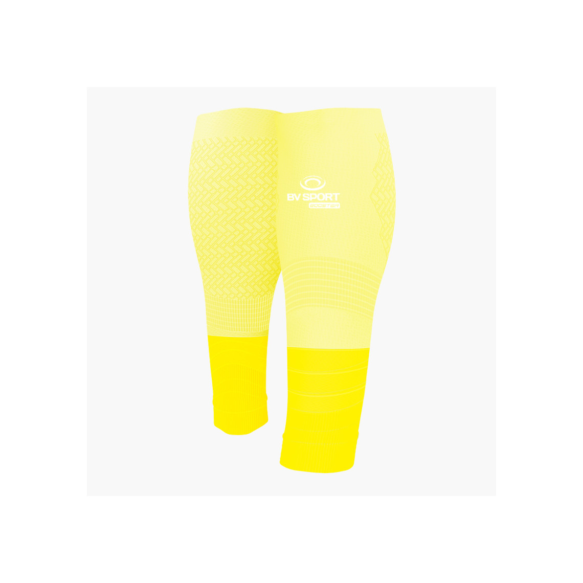 Calf compression sleeve Booster EVOLUTION yellow | BV SPORT